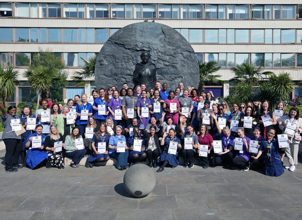 Next generation of Nightingales honoured with professional award | Guy ...