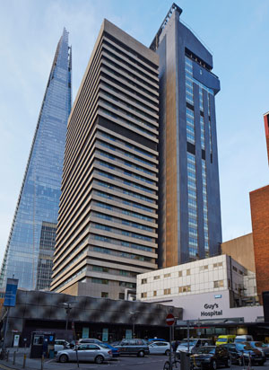 Guy's Tower regains title as world's tallest hospital building | Guy's ...
