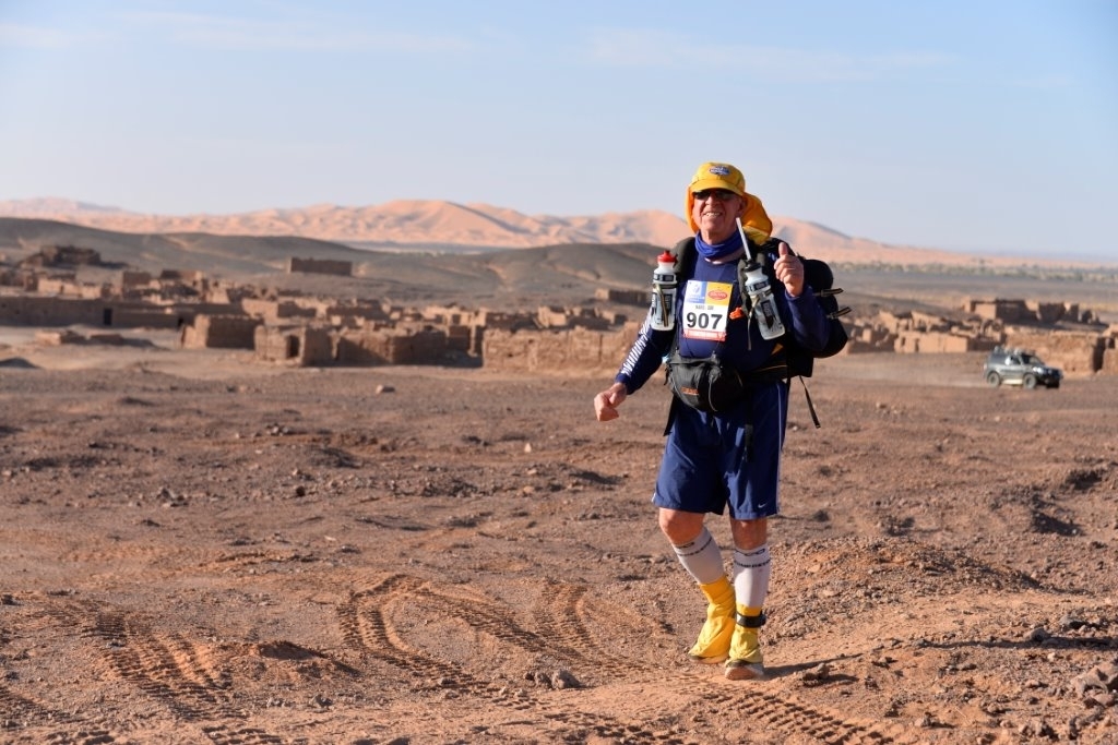 Mario, 72, races 165 miles across the Sahara | Guy's and St Thomas' NHS ...